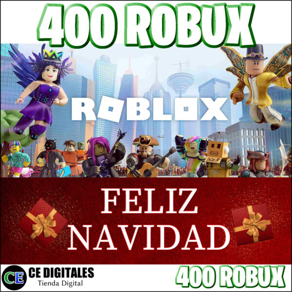 400 Robux – CE Digitales